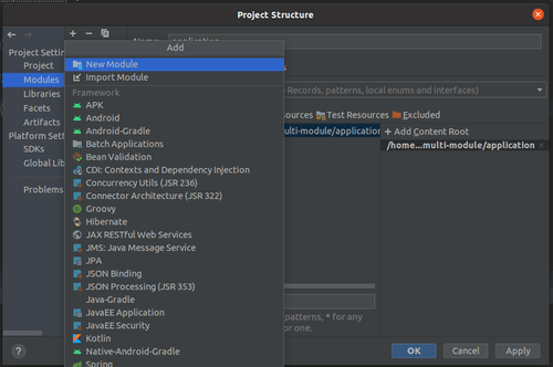 멀티 모듈 적용하기 with Gradle